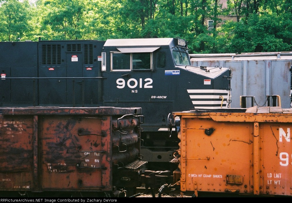 NS 9012 Appears Out of Place next to these Cars